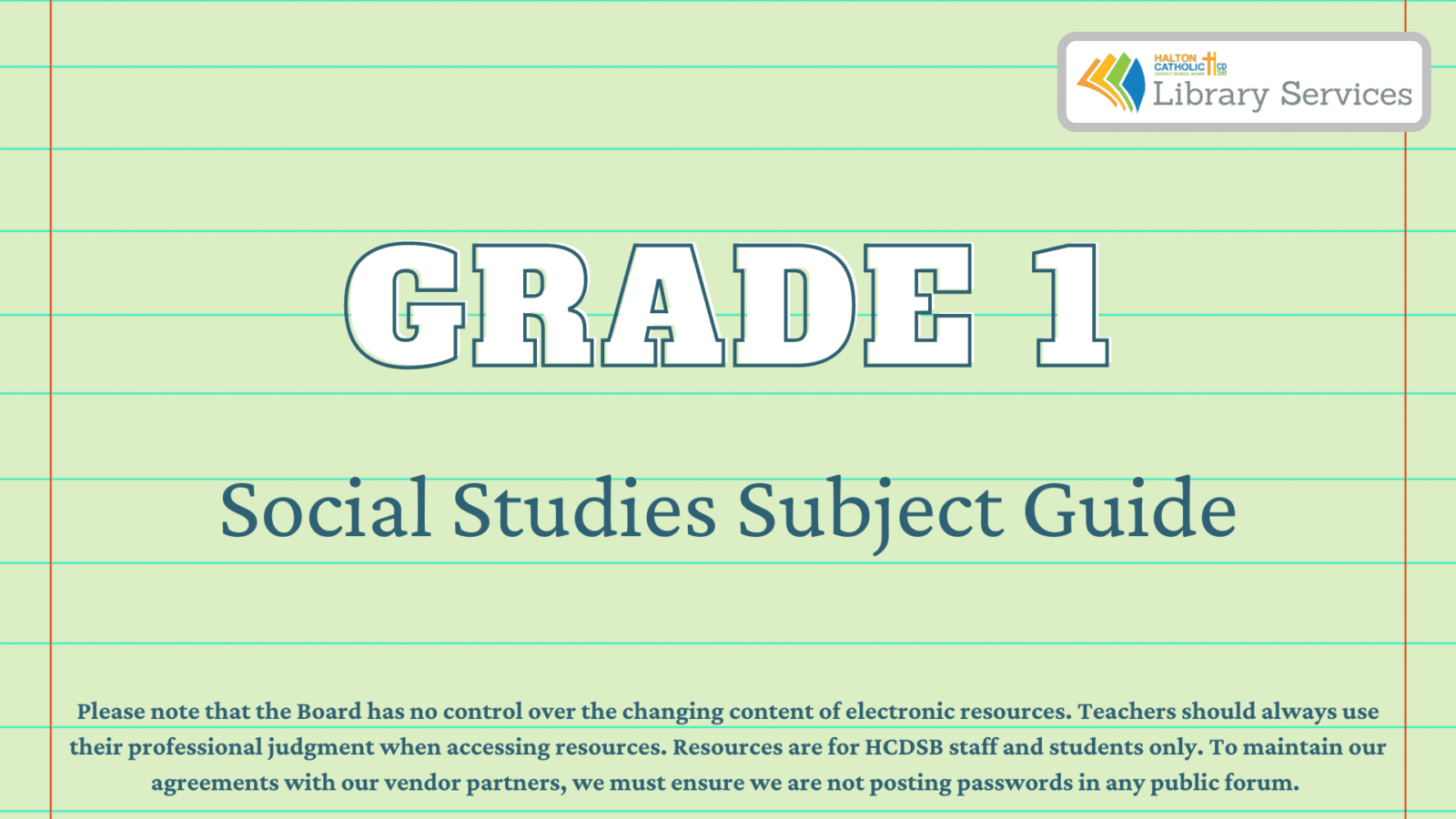 Subject Guides – Library Services