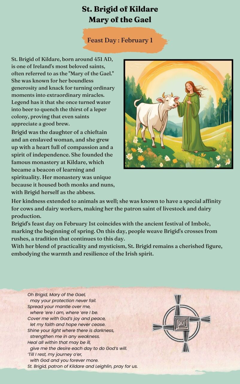 Spotlight on the Saints for February – Library Services