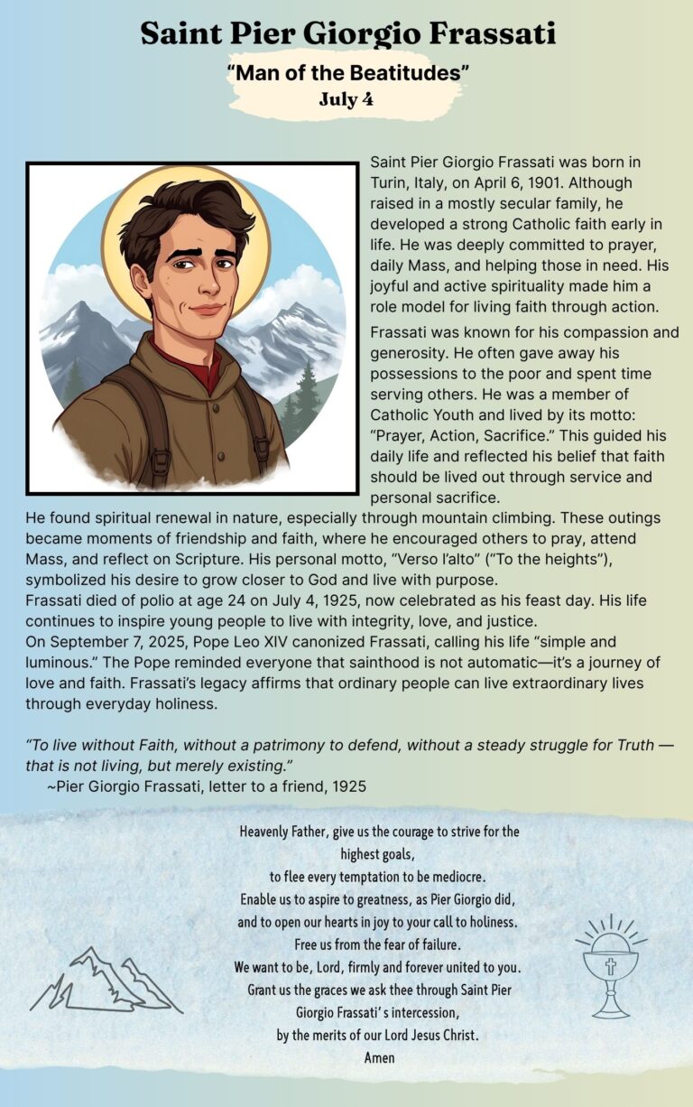 Saints Among Us: Celebrating Faith and Holiness – Library Services